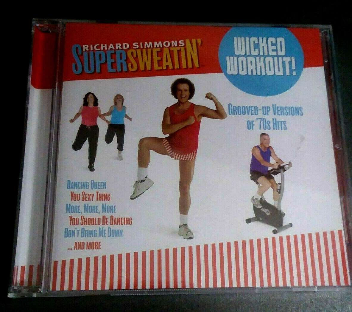Richard Simmons Wicked Workout CD Super Sweatin' Cardio Mix Grooved up ...