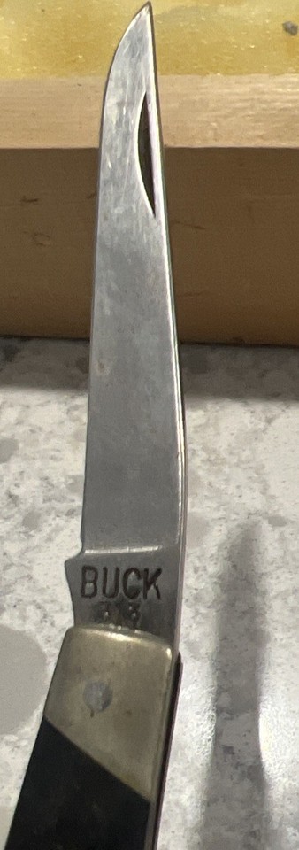VINTAGE PRE DATE CODE BUCK 313 MUSKRAT POCKET KNIFE Great Condition! | eBay