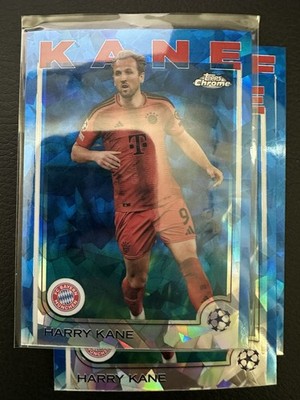 2024-25 Topps Chrome Sapphire UEFA UCC Harry Kane #10 FC Bayern Munchen ...