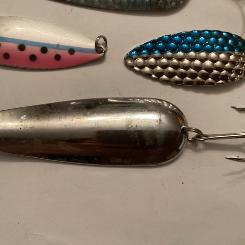 Lot Of 4 Fishing Spoon Lures Lure Spoons | eBay