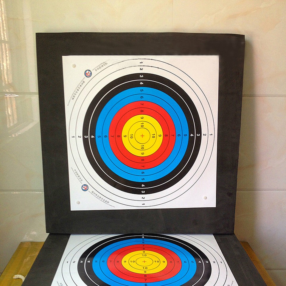 10X 60*60cm Archery Target Paper Face for Arrow Bow Shooting Hunting ...