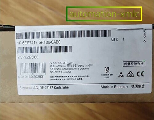 Brand New 6ES7417-5HT06-0AB0 Siemens CPU 417-5H Central Processor ...