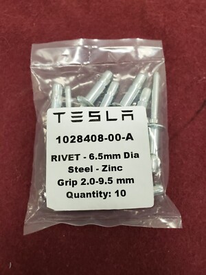 Tesla Rivet - 1028408-00-A | Genuine OEM | 102840800A