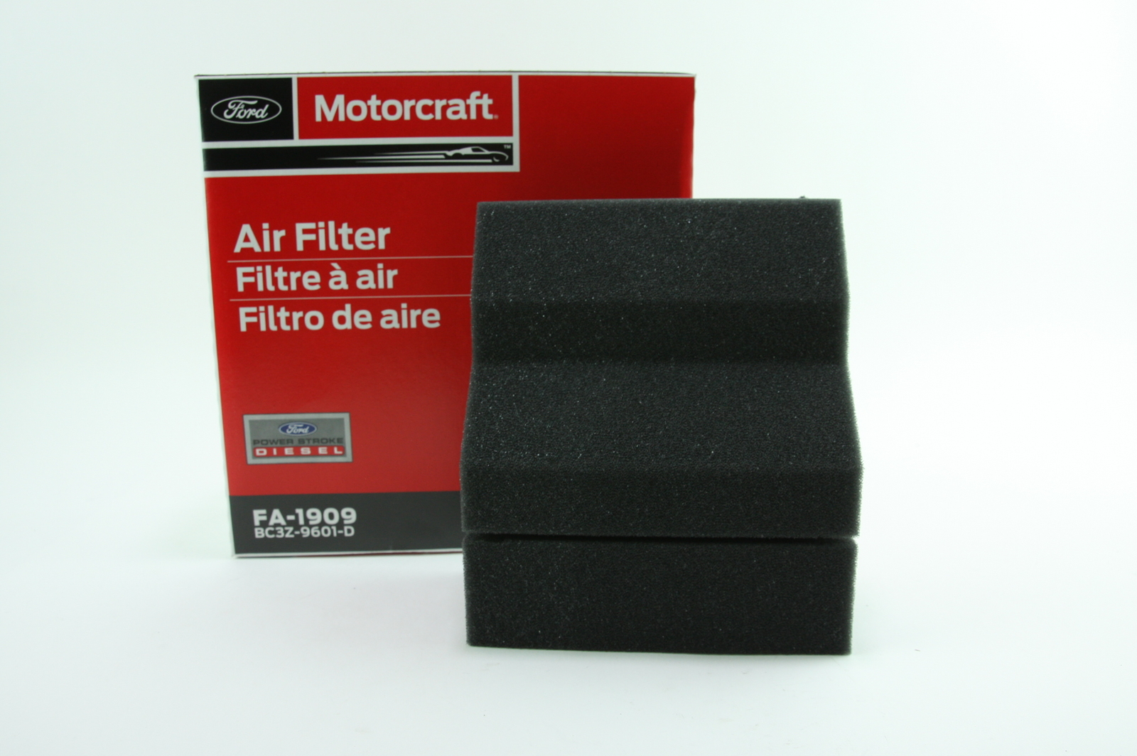Diesel Air Filter Set Motorcraft FA1902 FA1909 Genuine OEM Ford Filters ...
