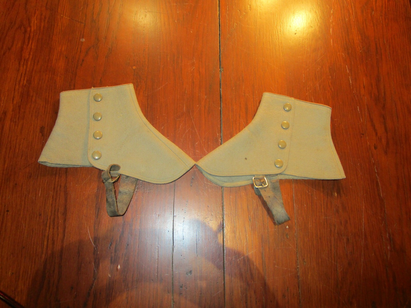 Antique Victorian Women's Wool Spats Boot Covers with… - Gem