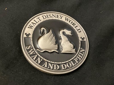 Walt Disney World Swan and Dolphin “black Edition”Challenge Coin | eBay