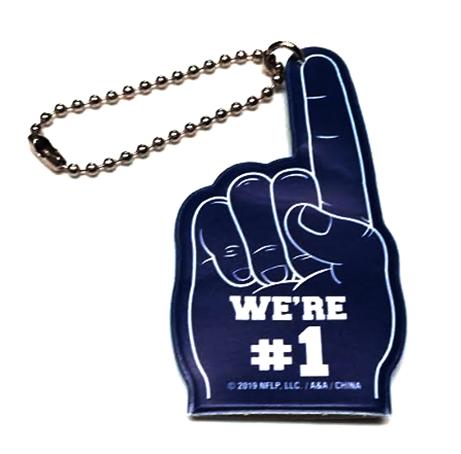 HOUSTON TEXANS NFL TRAVEL GIFT TAG WERE #1 FINGER FOAM-LINED VINYL 2 ...