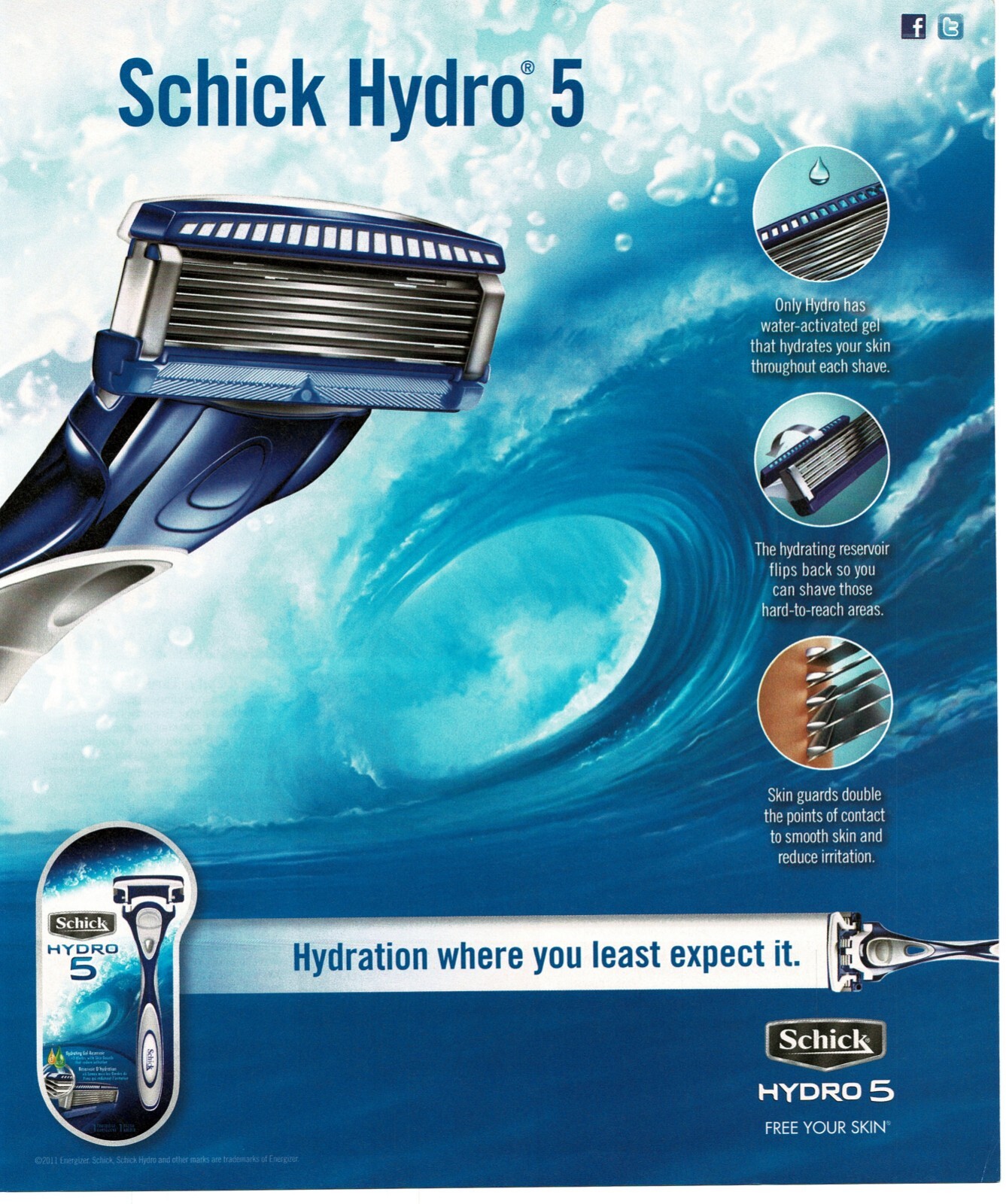 Schick Hydro 5 Logo