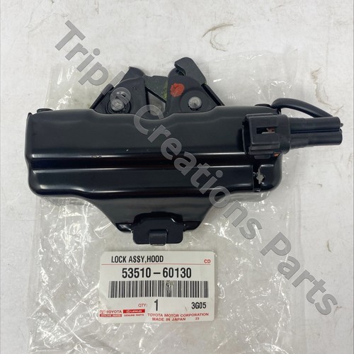Toyota Genuine 53510-60130 Lock Assy Hood 5351060130 OEM | eBay