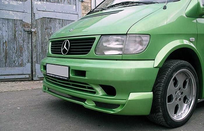 ANG Wide Fender Flare Wing Arches Extensions set For Mercedes Vito W638 ...