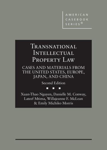 Transnational Intellectual Property Law : Cases and Materials from the ...