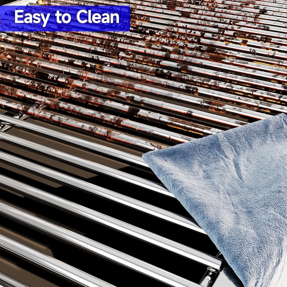 17/17.5/19.5 Inch Stainless Steel Cooking Grill Grates, Nexgrill ...