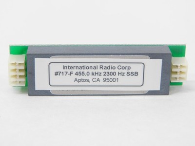 Inrad 717-F Collins Mechanical Plug-In 2.3kHz SSB Filter 817 857 897 ...