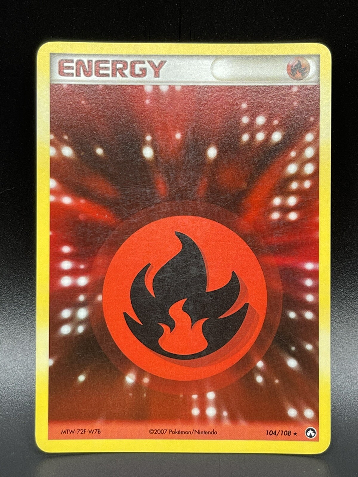 Holo Fire Energy - EX Power Keepers 104/108 Holo Rare - LP - Pokémon ...