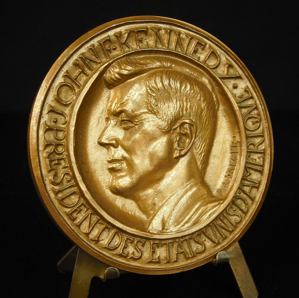 Jfk Usa United States President John Fitzgerald Kennedy 68mm Medal | eBay