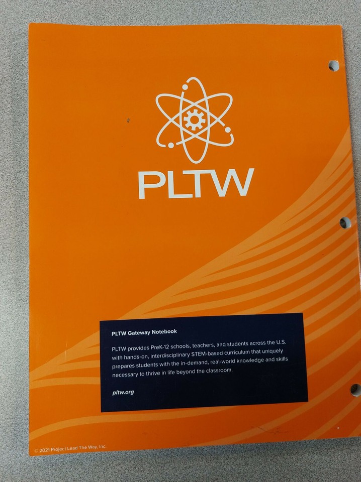 Project Lead The Way Gateway Notebook, Stem Curriculum, Paperback ...