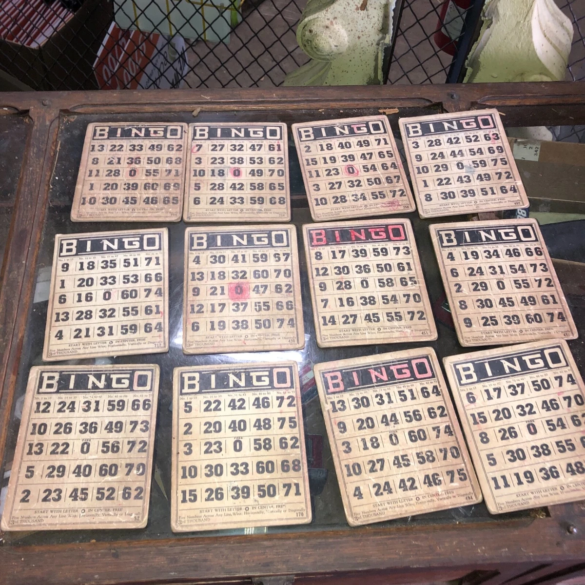 Vintage Bingo Game