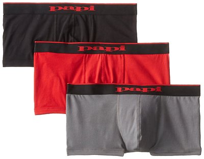 Papi Cotton Stretch Brazilian Trunk 3-Pack - 980501 | eBay