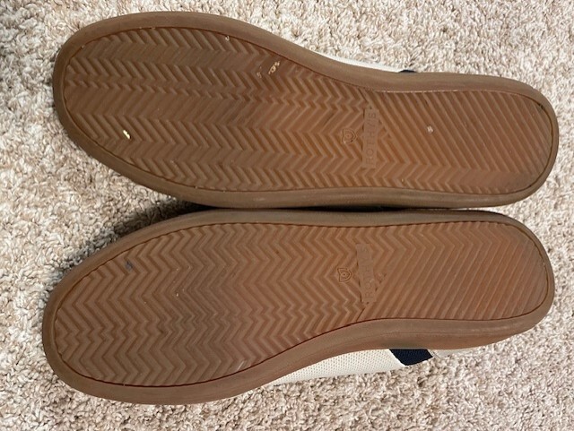 Rothys RS01 Hudson Navy Blue Gum Trainer Sneakers Siz… - Gem