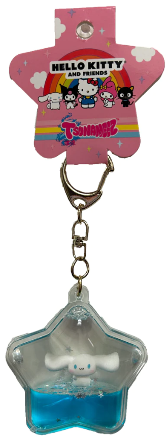 1x HELLO KITTY CINNAMOROLL TSUNAMEEZ ACRYLIC KEYCHAIN EXCLUSIVE FIGURE ...