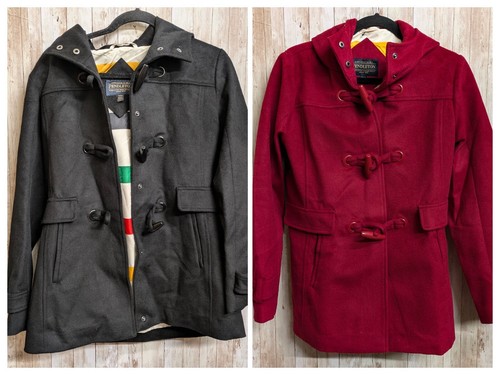 NWT Pendleton Cascade Jacket Women's Cascade Wool Blend Pea Coat Pick Size/Color | eBay