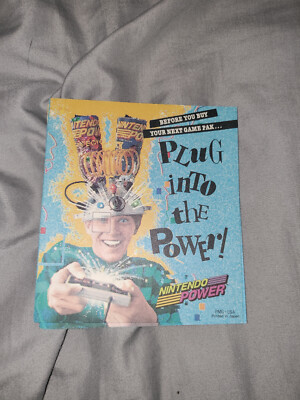 Plug Into The Power! Nintendo Power Subscription Insert Promo - PMG-USA ...
