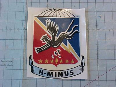 ORIGINAL VINTAGE US 505TH PIR PARATROOPER HELMET DECAL - UNUSED | eBay
