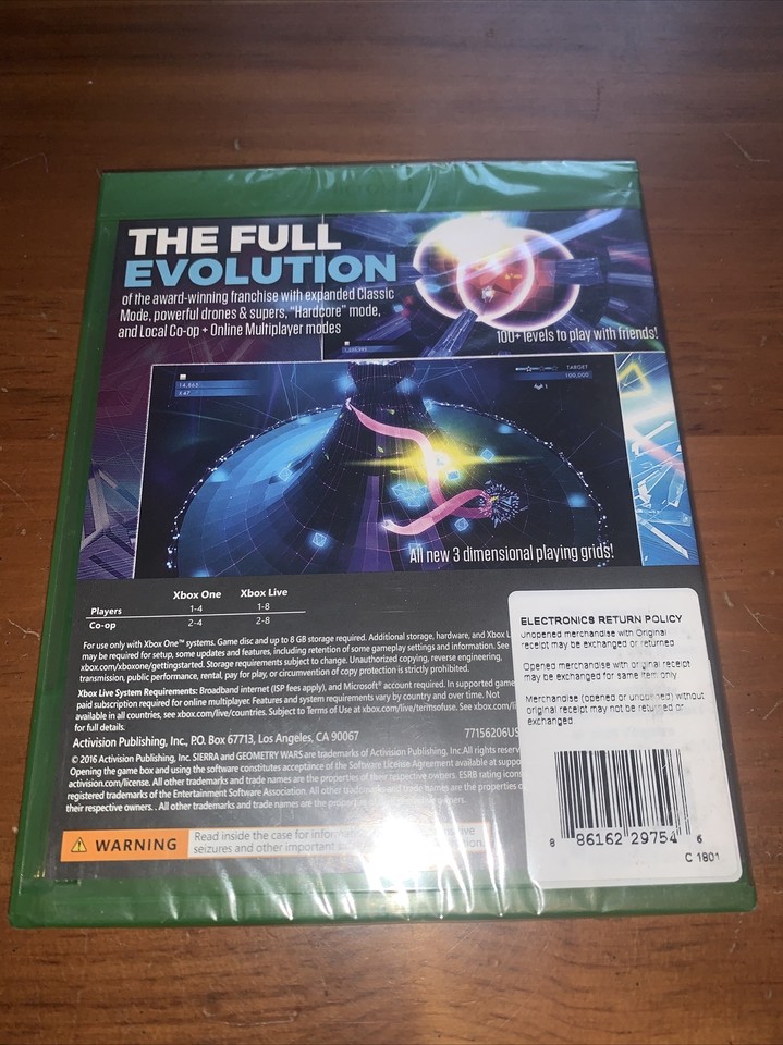 Geometry Wars 3: Dimensions Evolved Xbox One ** NEW Sealed | eBay