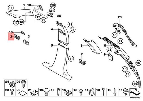 Genuine BMW Cover Cap Alpina Hybrid M3 M6 X3 X5 X6 B7 51432251367 | eBay