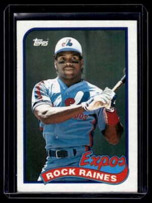 1989 Topps Rock Raines Montreal Expos #560 | eBay
