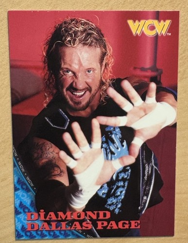 Diamond Dallas Page 1998 Topps NWO/WCW Rookie Wrestling Card #8, NM-MT ...