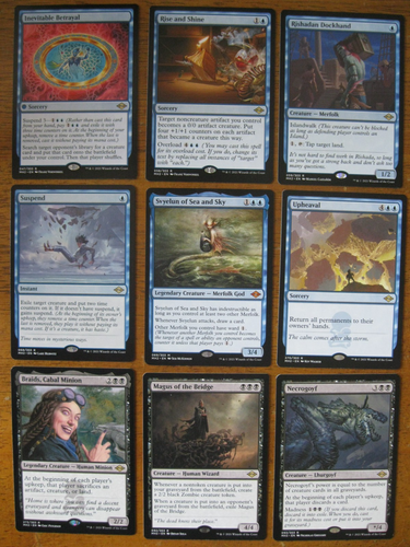 MTG Lot of 9 RARE MYTHIC cards 2021: MH2 Modern Horizons 2 - Blue Black ...