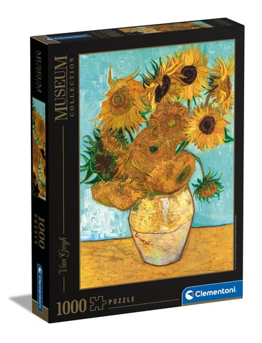 Clementoni - 31438 - Museum Collection Puzzle - Van Gogh, Girasoli ...