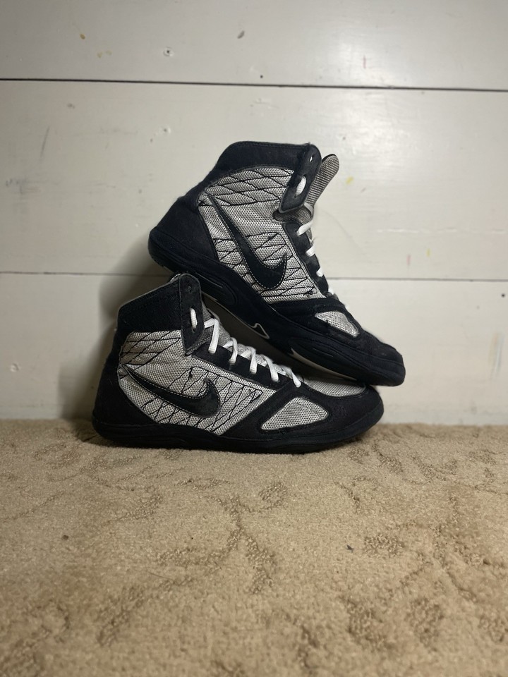 Size 8.5 Panda Nike Takedown Wrestling Shoes In Amazing Conditions/all ...