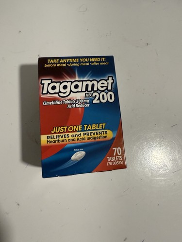 Tagamet HB 200 Cimetidine 200mg - 70 Tablets 42037001285| eBay