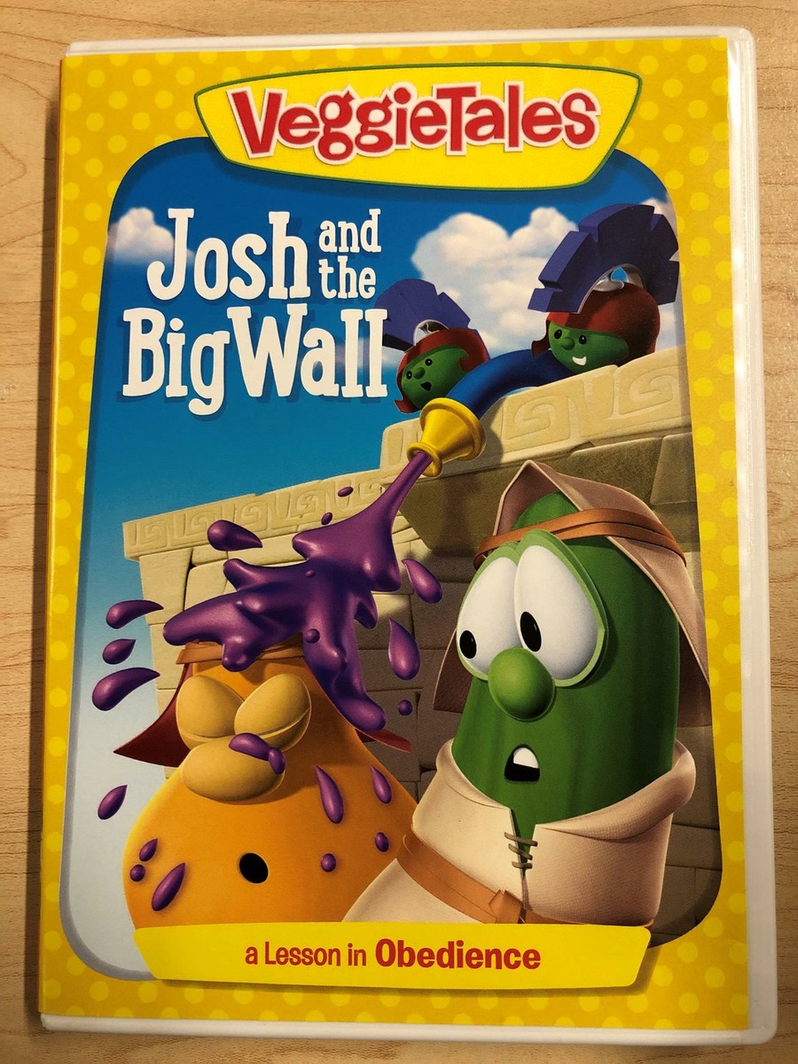 Veggietales Josh And The Big Wall Playset Ebay Veggietales Josh And