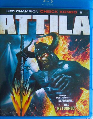 Attila - History Most Ruthless Barbarian (Blu-ray, 2013) Cheick Kongo ...