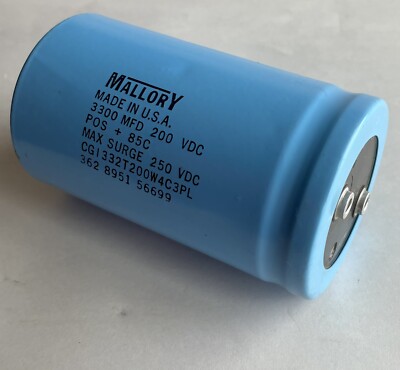Capacitors - Mallory Type