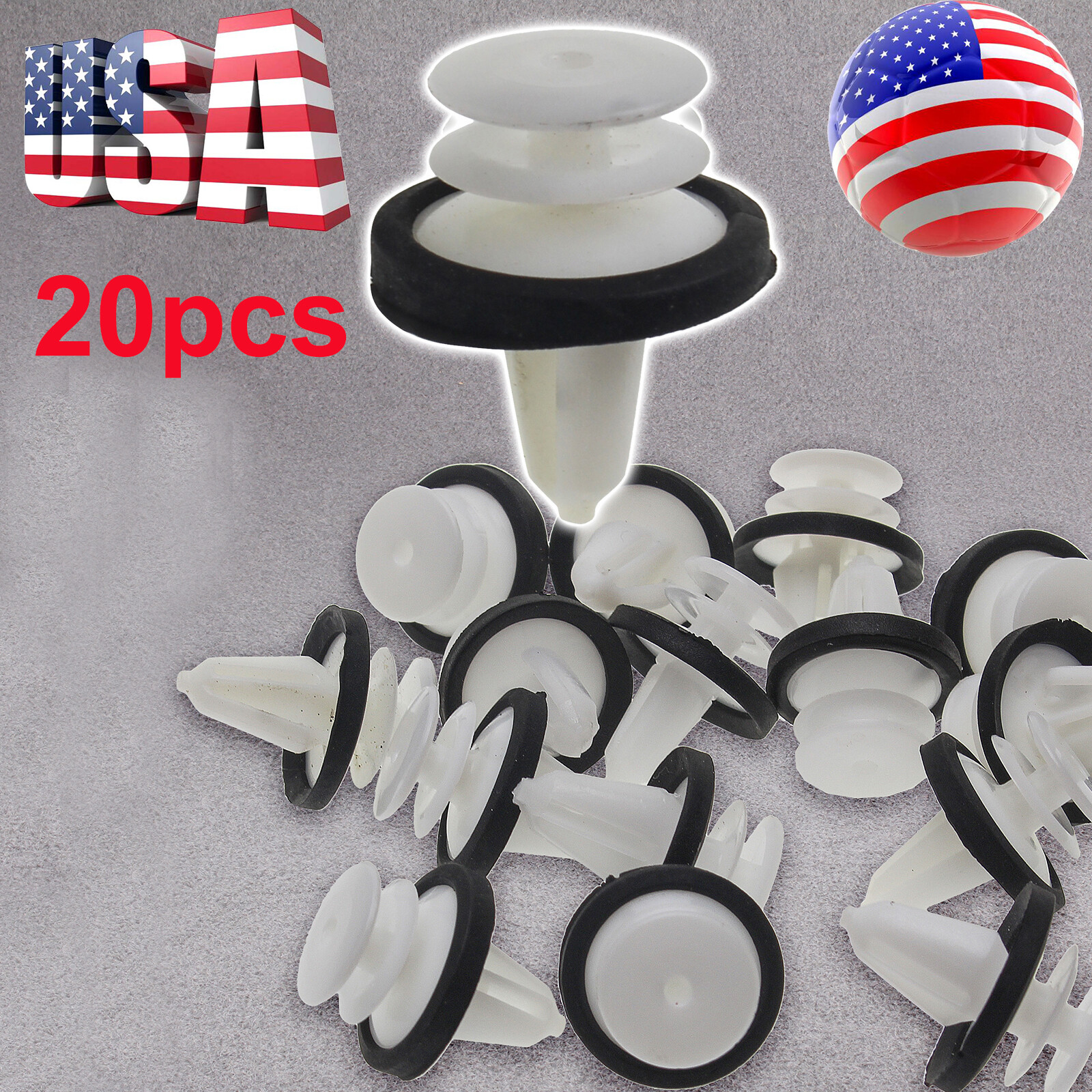 For Ford Door Card & Interior Trim Clips- Mondeo, Focus, Transit, CMAX ...