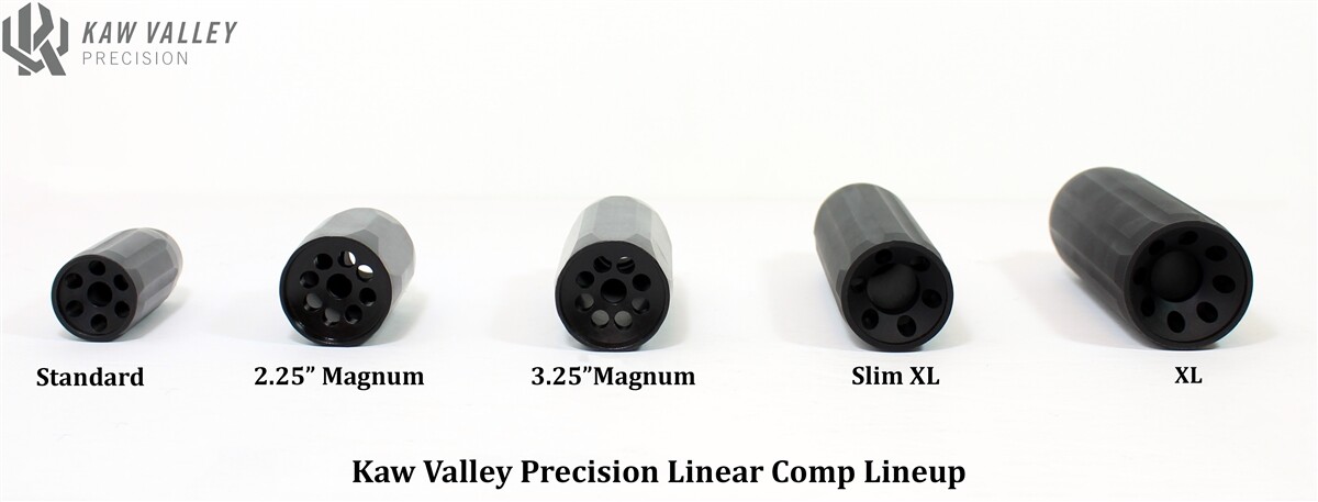 Kaw Valley Precision 308/7.62/300BLK Linear Comp/Compensator 5/8x24 TPI ...