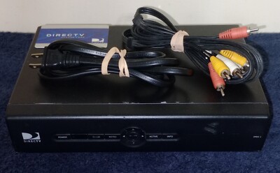 DirecTV D12-100 Satellite Receiver TESTED with Power and AV Cables (No ...