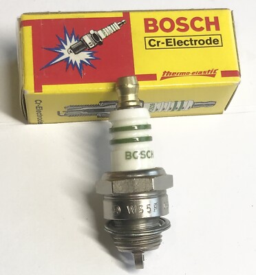 4x Bosch WS5F Zündkerze 0241245555 Spark Plug bougie d'allumage candela ...