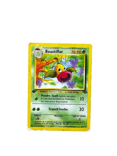 BOUSTIFLOR 1st EDITION 48/64 Jungle Uncommon WOTC 1999 French Pokemon ...