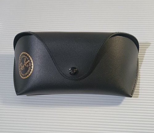 Ray Ban Leather Pouch Universal Luxottica Sunglasses Case Only Black ...