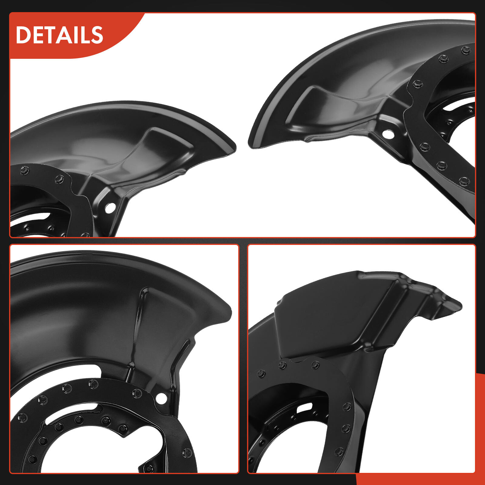 A-Premium 2x Brake Dust Shield Front for BMW E36 Z3 1996-2002 318i 320i ...