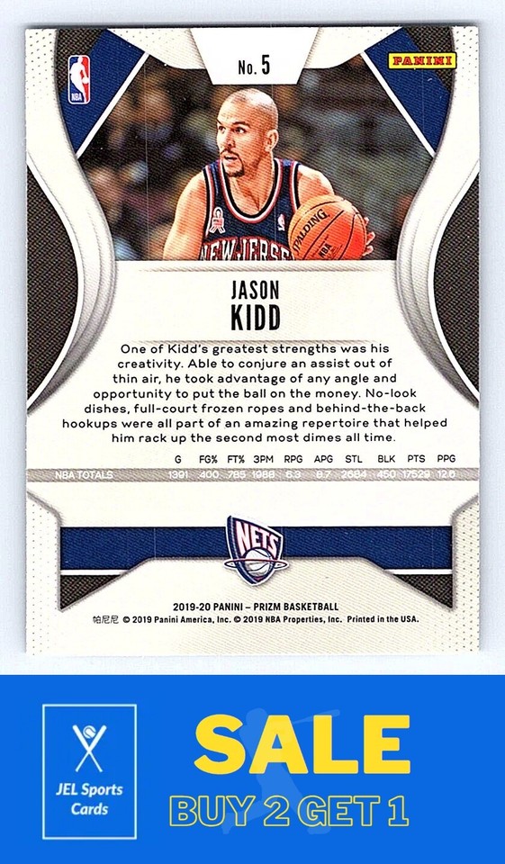 2019 Panini Prizm #5 Jason Kidd | eBay