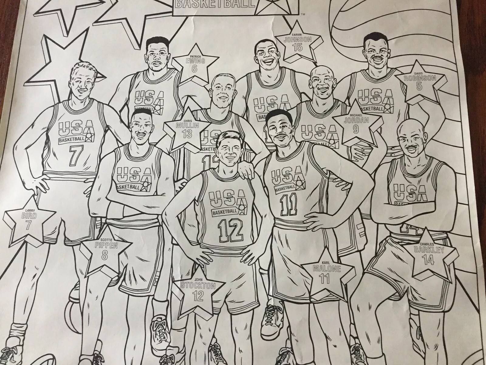 Coloring Pages Of Basketball Teams
