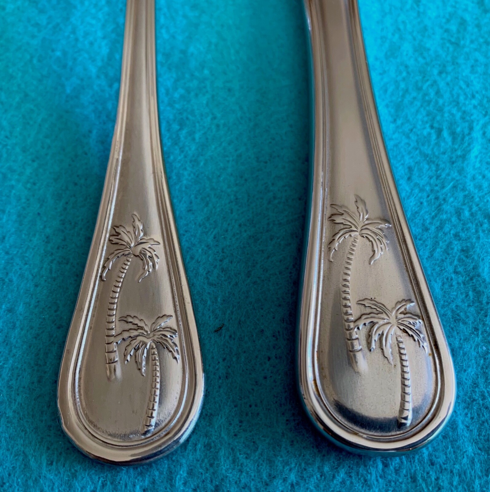 TOWLE Palm Breeze FLATWARE SILVERWARE PALM TREES TROPICAL HAWAII CHOOSE ...