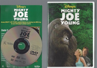 Mighty Joe Young (DVD, 1998) Disney Family Charlize Theron Disc & Cover ...