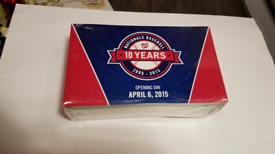 Washington Nationals Opening Day 2015 Collectors Edition Tin Box ...